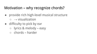 Audio chord recognition using deep neural networks | PDF