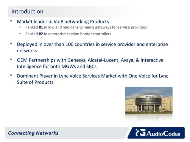 AudioCodes Session Border Controller Update | PPTX | Digital Audio | Computer Software and ...
