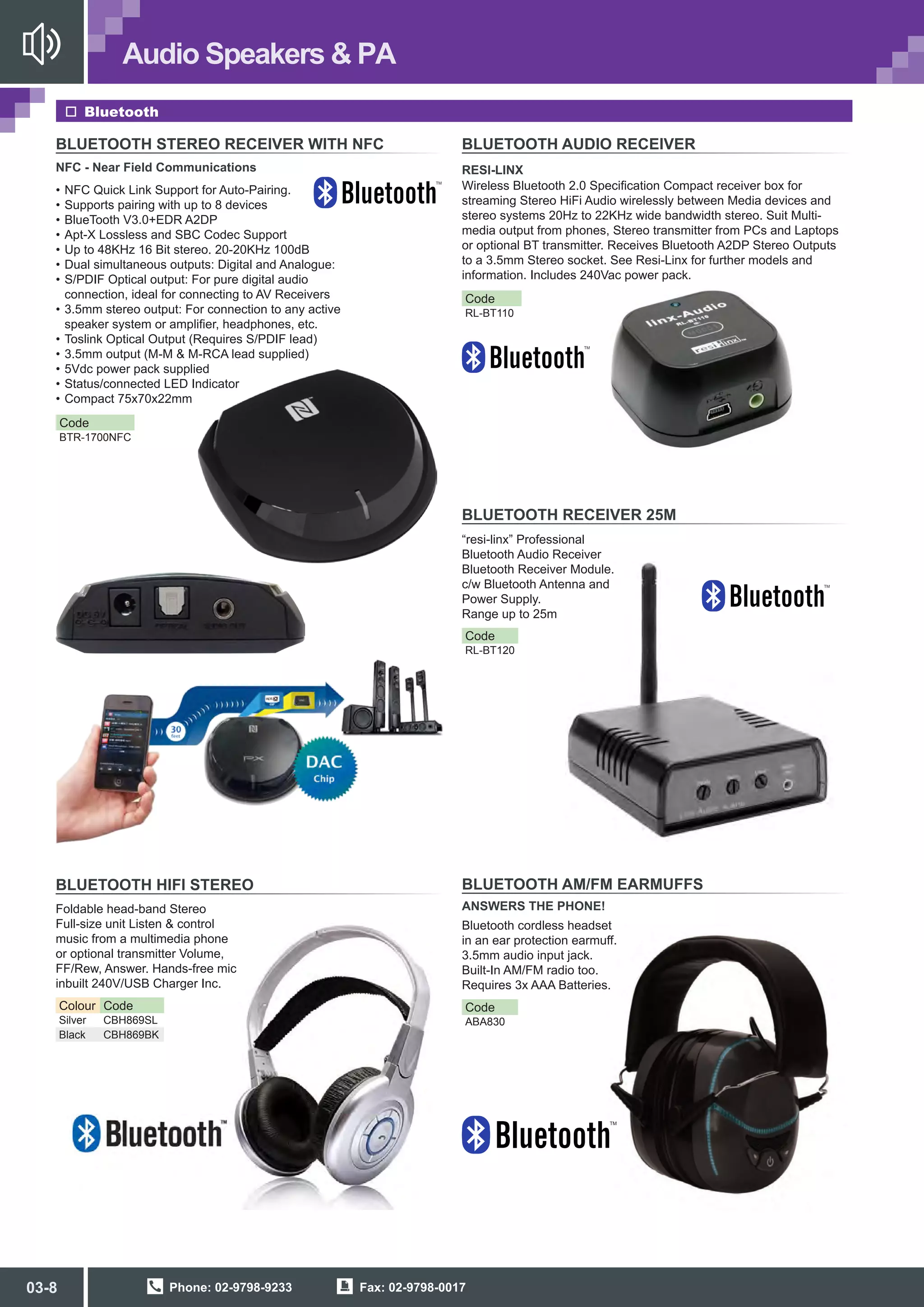 Audio components at wagneronline | PDF