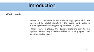 Audio compression | PPTX