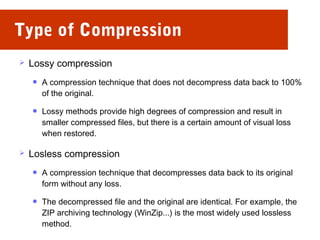 Audio compression | ODP