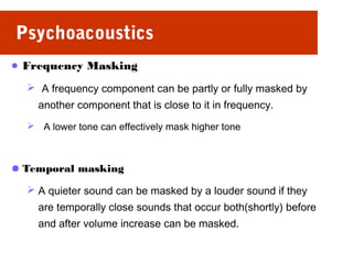 Audio compression | ODP