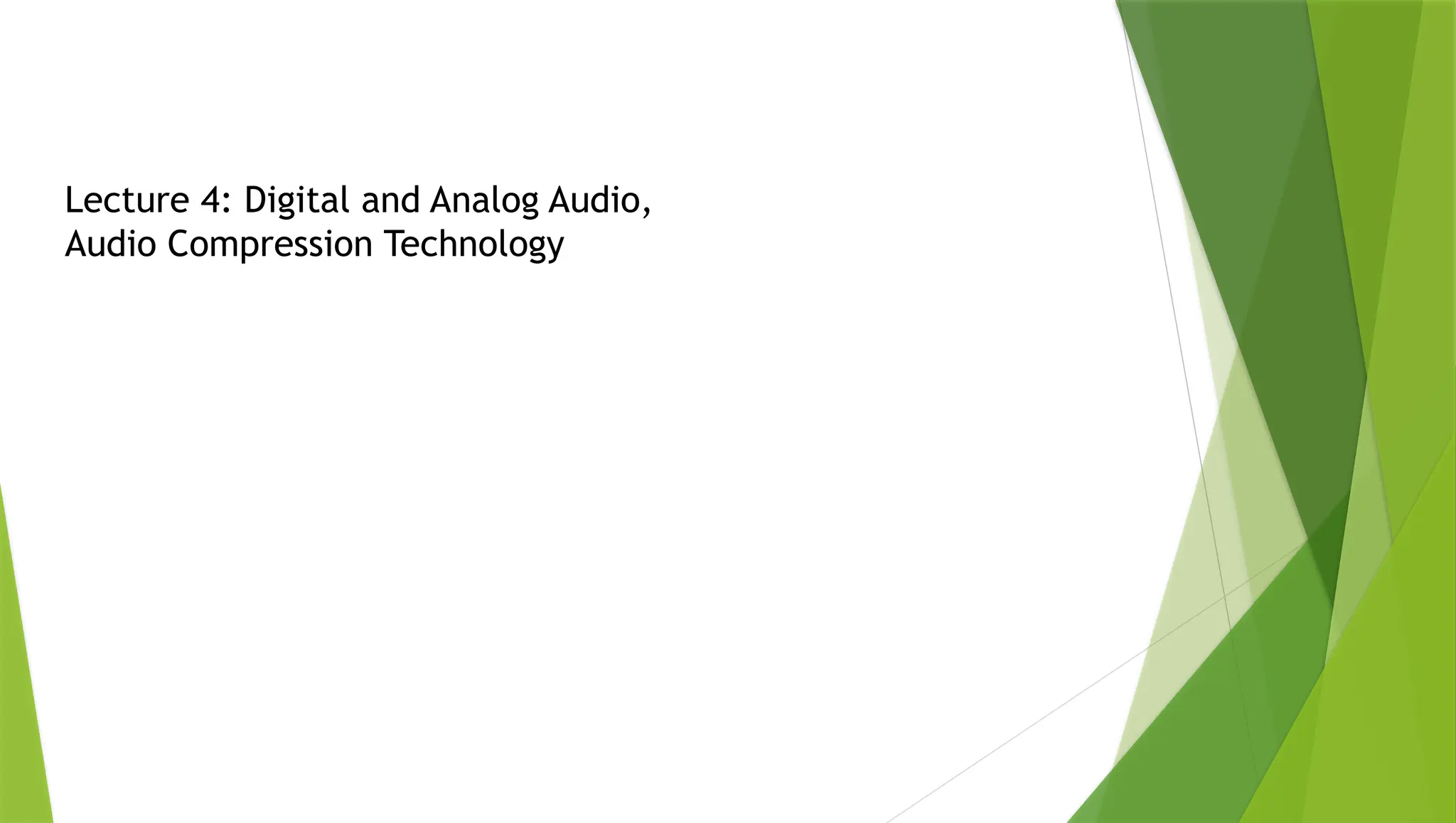 Audio Compression technology for BTech.pptx