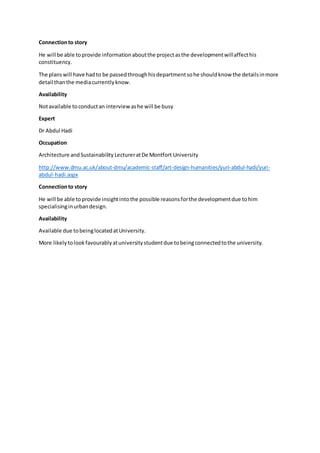 Radio Production Planning | DOCX