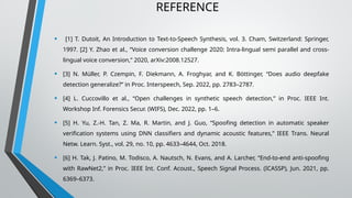 Audio Deepfake PPT by deep learning project | PPTX