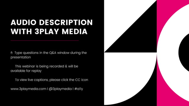Audio Description with 3Play Media.pdf