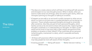 Audio diary report copy | PPT