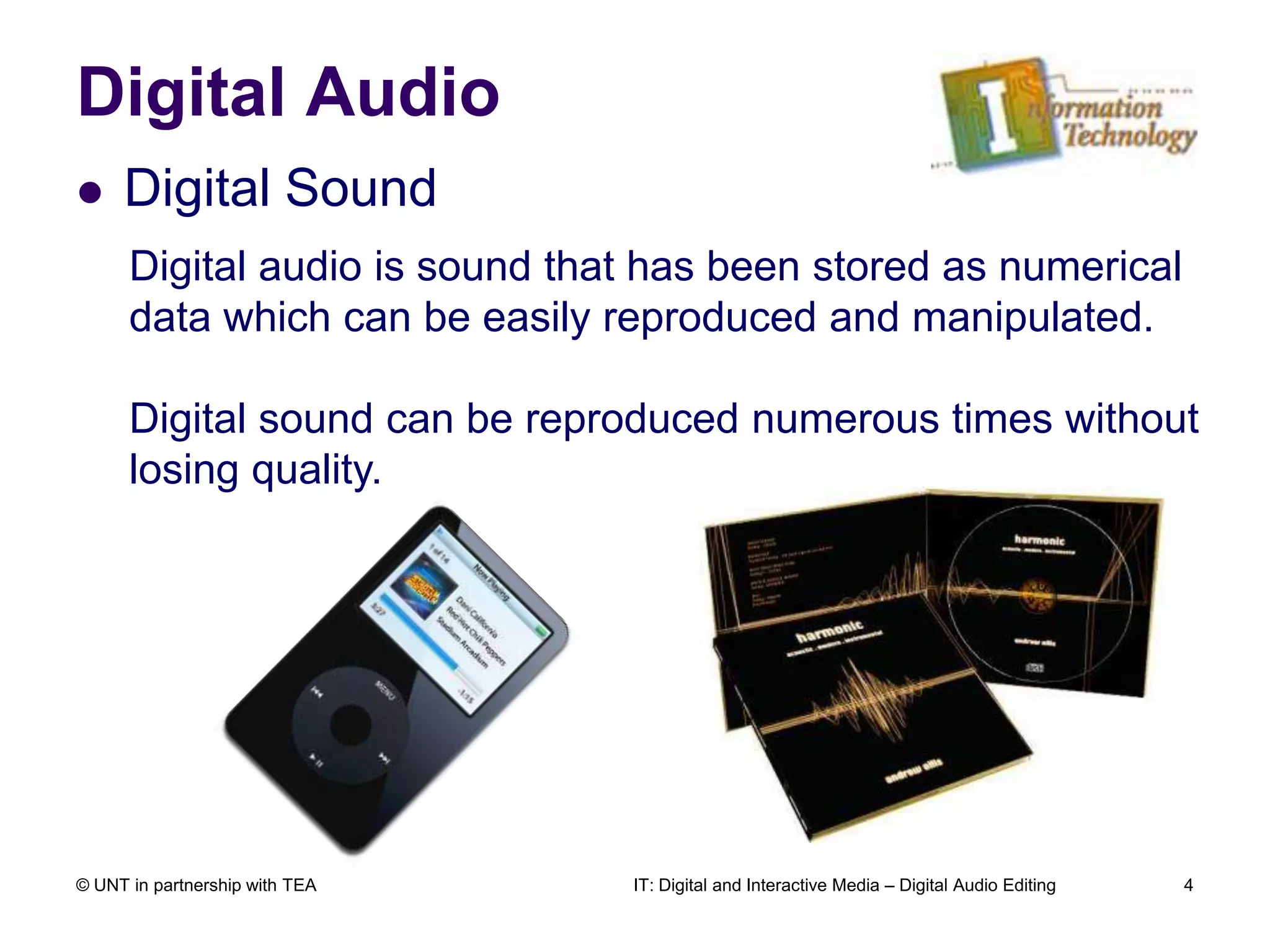Audio editing ppt | PPTX