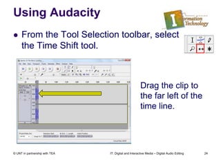 Audio editing ppt | PPTX