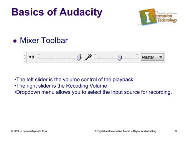 Audio editing ppt | PPTX