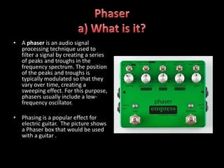 Audio effects without examples | PPTX | Digital Audio | Computer ...