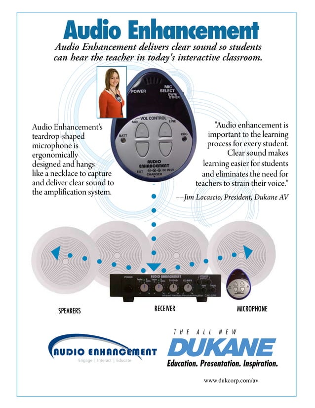 Dukane Audio Enhancement | PDF