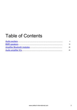 Audio exciters, waterproof, rugged speakers | PDF