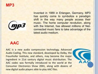 Audio file format | PPTX