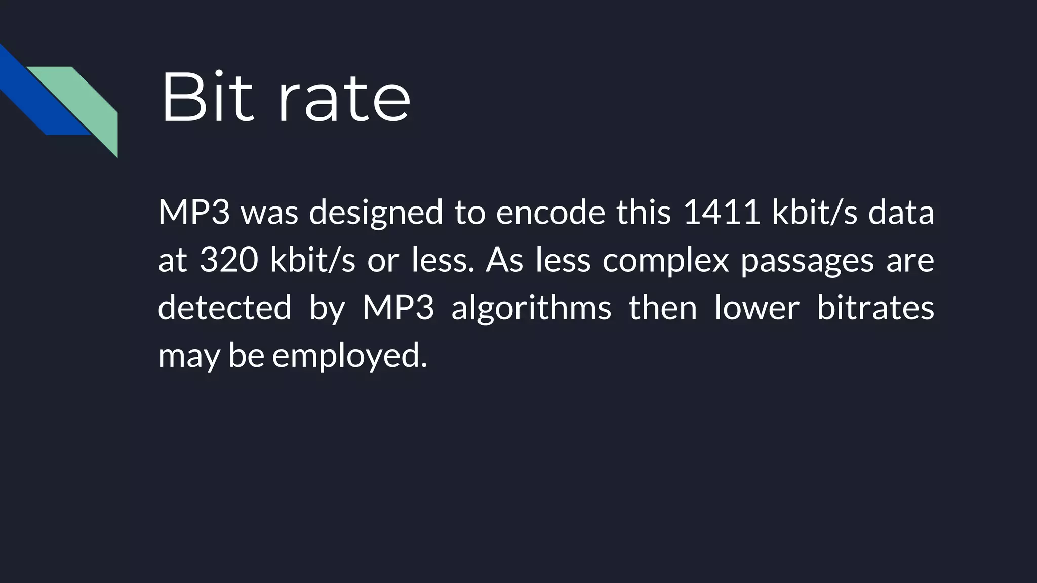 Audio file format | PPTX