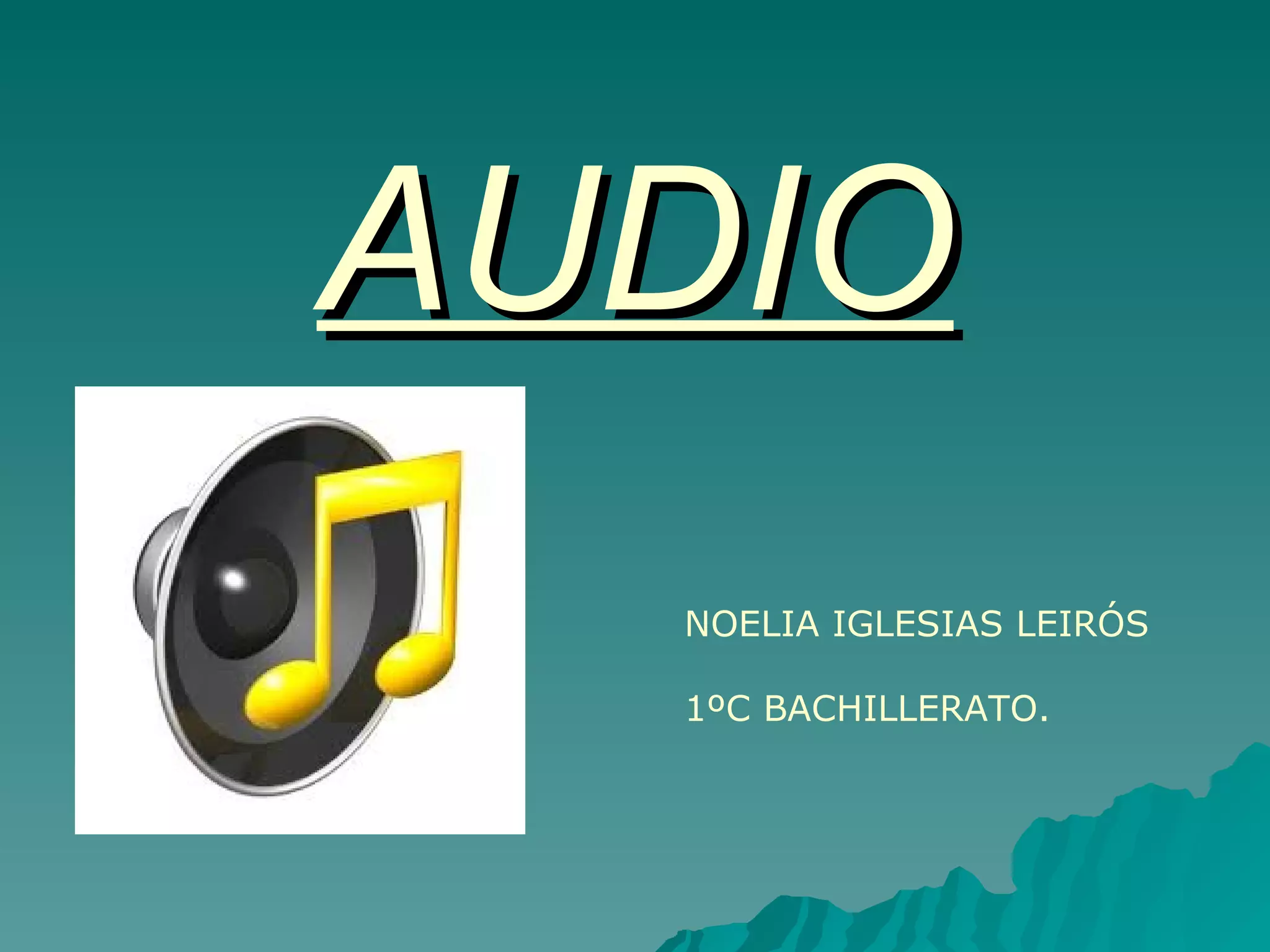 Audio finalizado | PPT