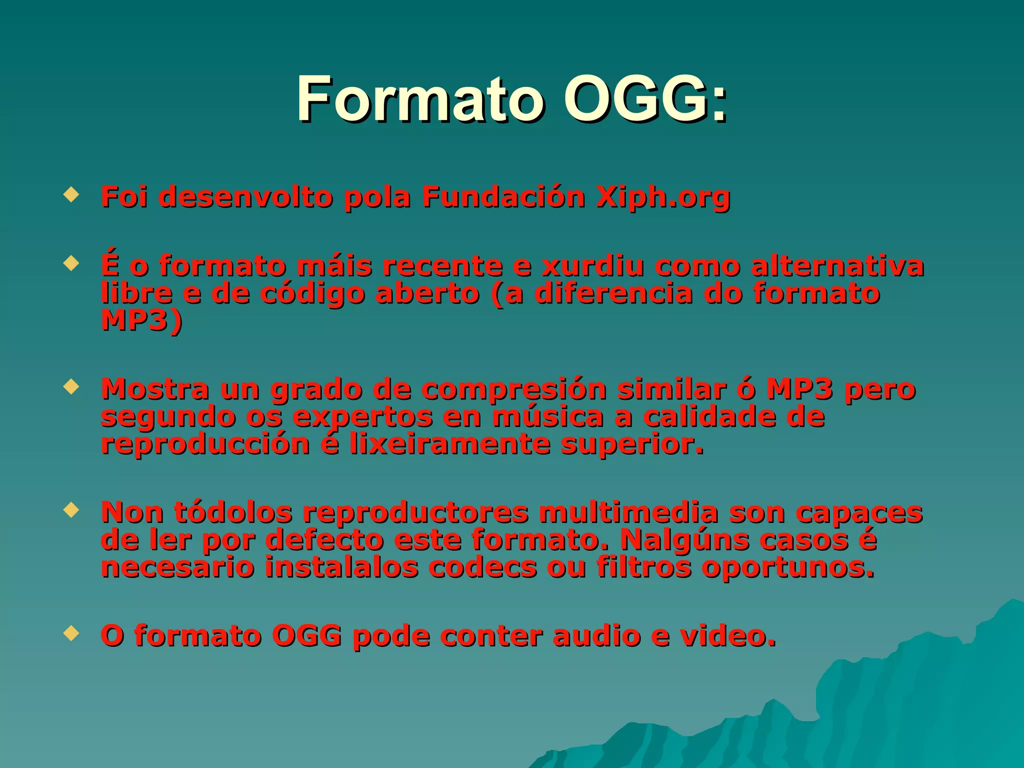 Audio finalizado | PPT