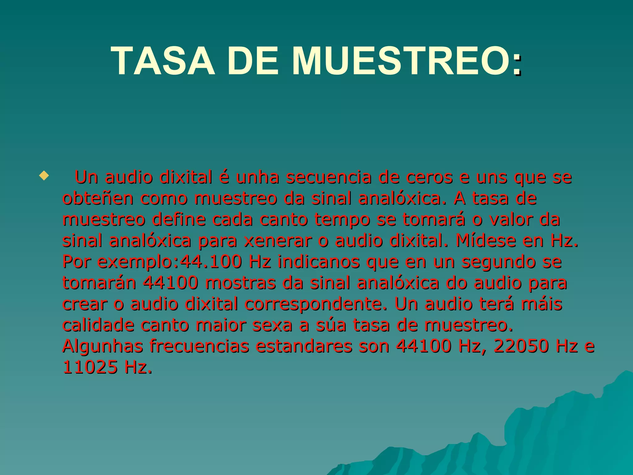 Audio finalizado | PPT