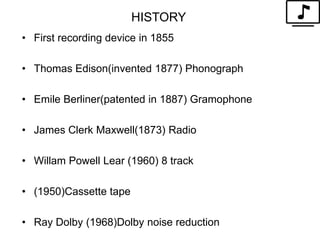 Audio format ict | PPT