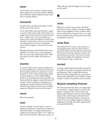 Audioglossary | PDF | Digital Audio | Computer Software and Applications