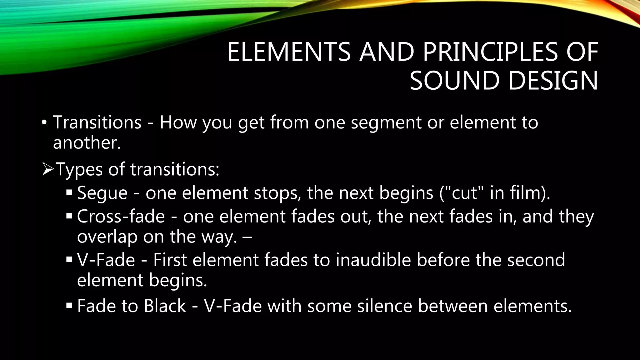 Audio Information and Media | PPTX