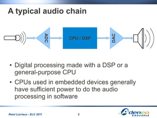 Audio in linux embedded | PDF | Digital Audio | Computer Software and Applications