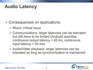 Audio in linux embedded | PDF | Digital Audio | Computer Software and Applications
