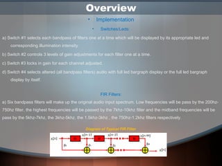 Audio led bargraph equalizer | PPT