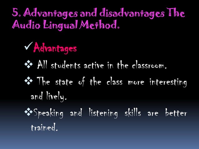 Audio lingual method | PPTX