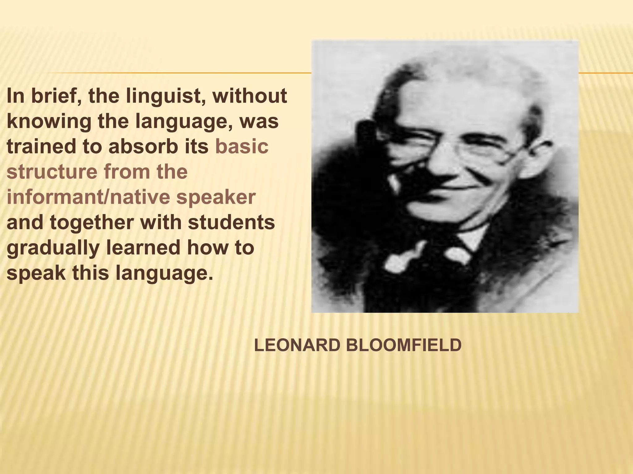 Audiolingual method 2 b | PPTX