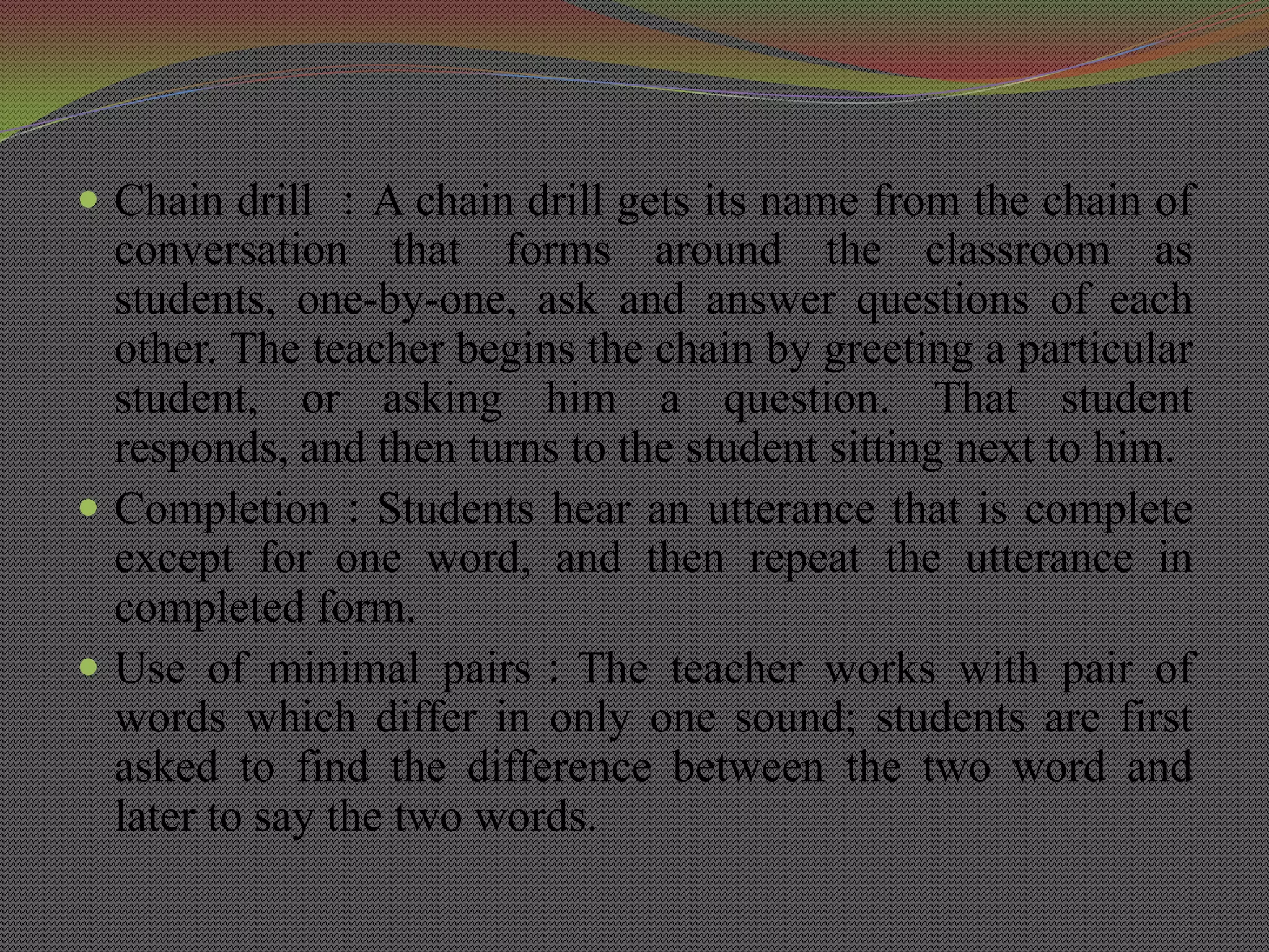 Audio lingual method 111 | PPTX