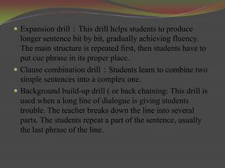 Audio lingual method 111 | PPTX