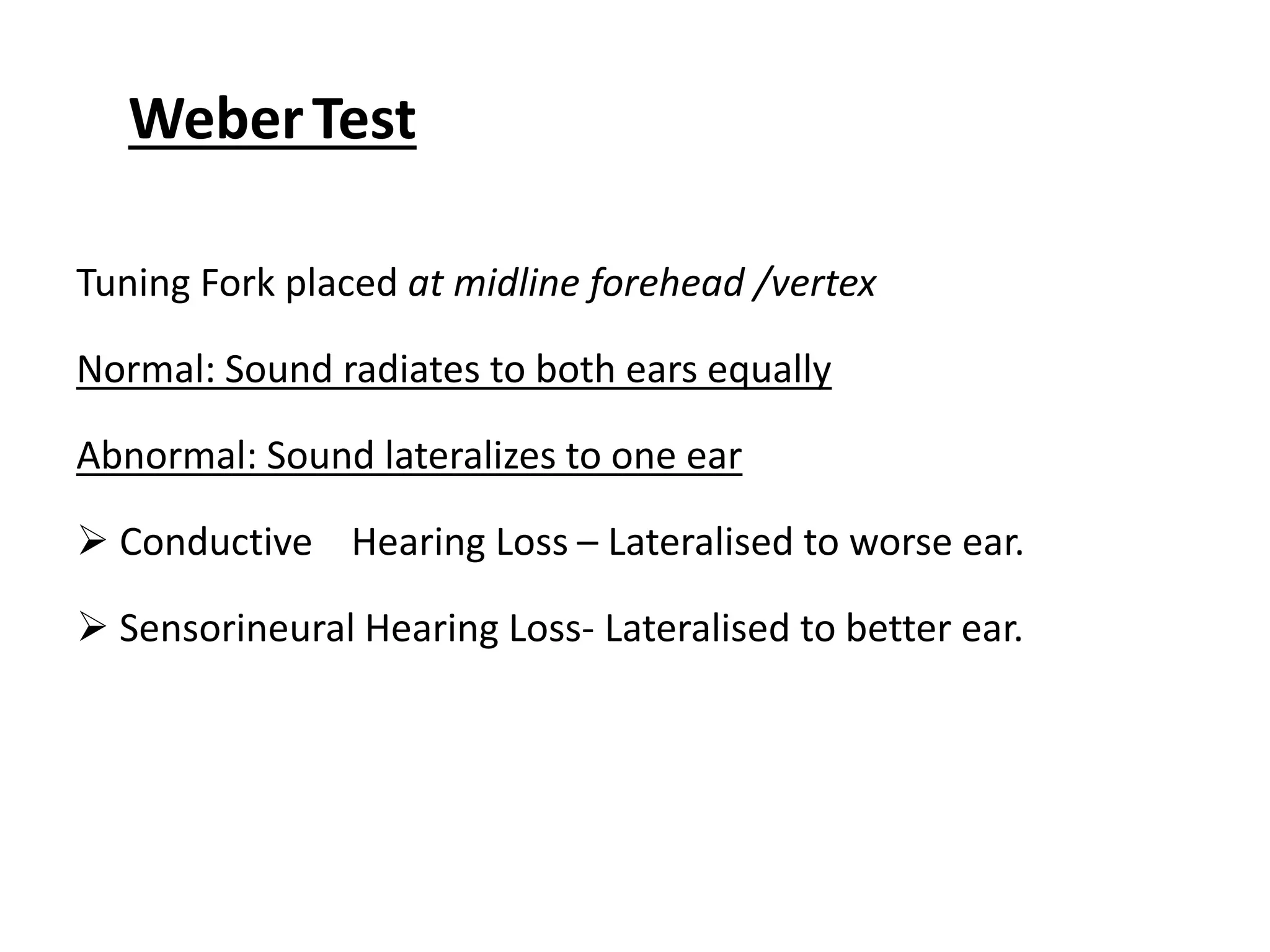 Audiological tests of hearing assessment | PPTX