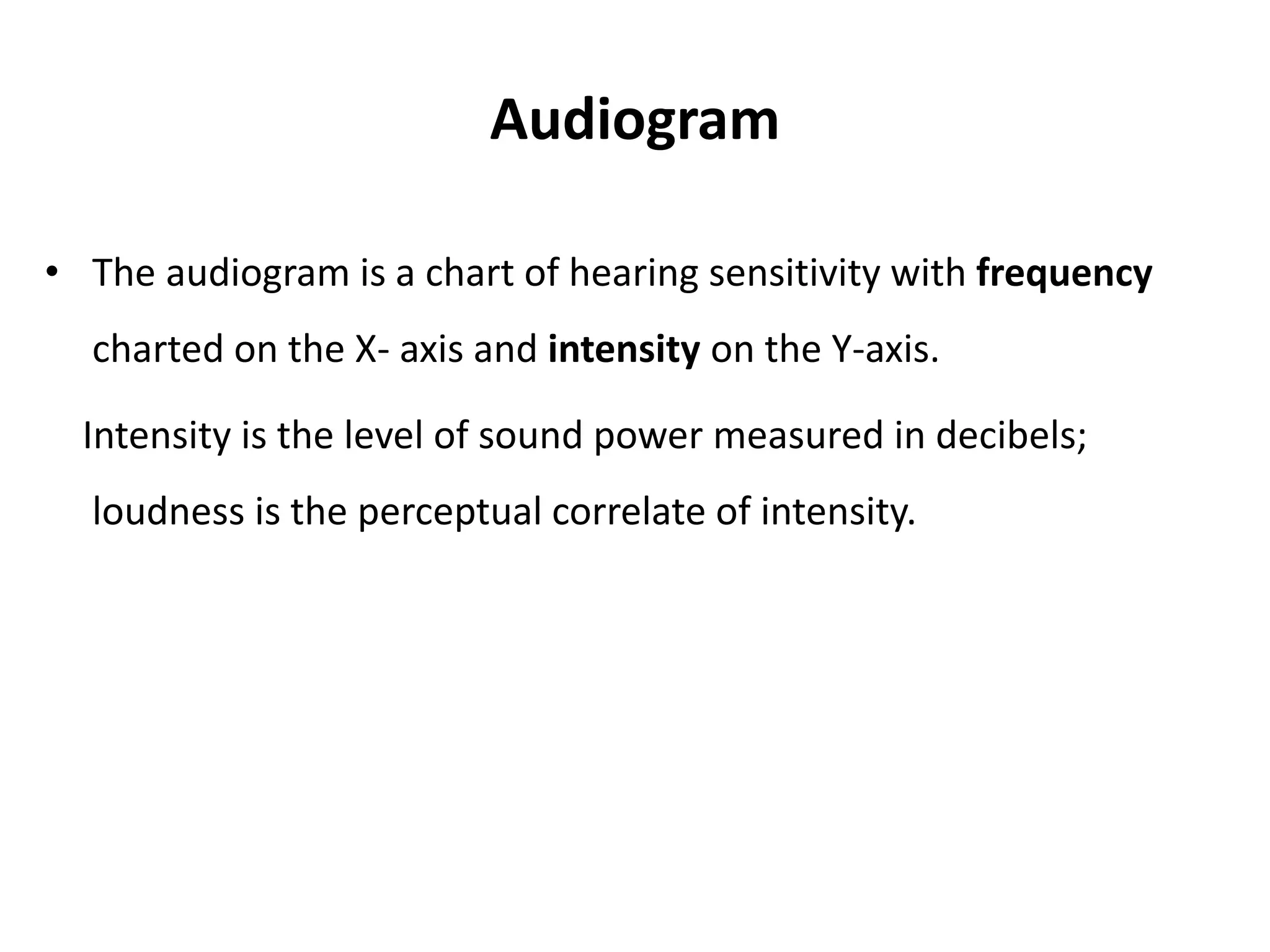 Audiological tests of hearing assessment | PPTX