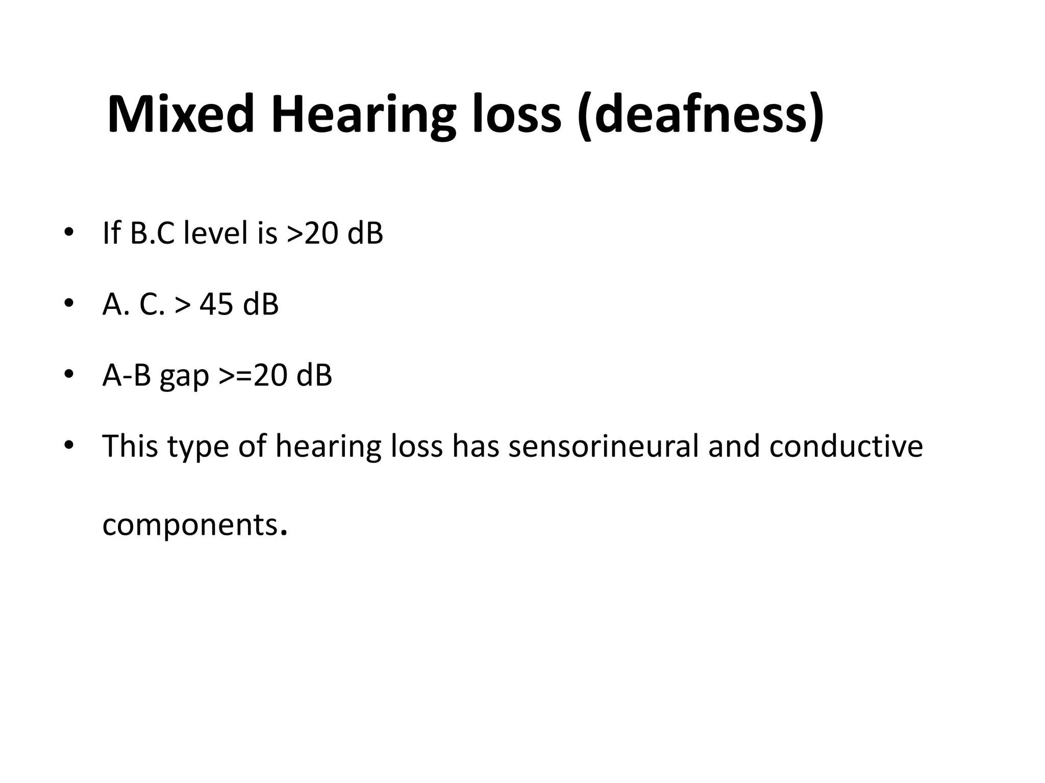 Audiological tests of hearing assessment | PPTX