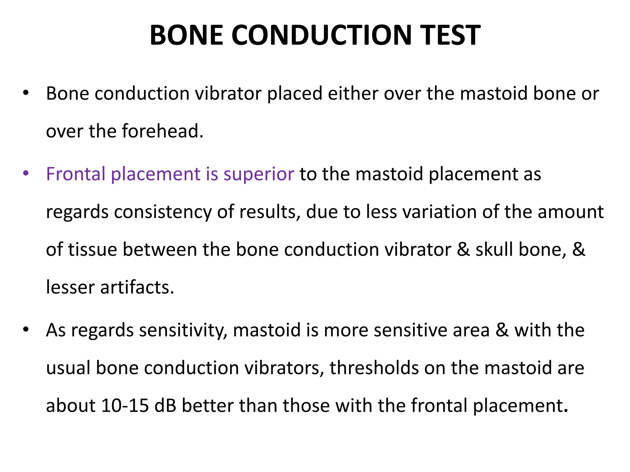 Audiological tests of hearing assessment | PPTX
