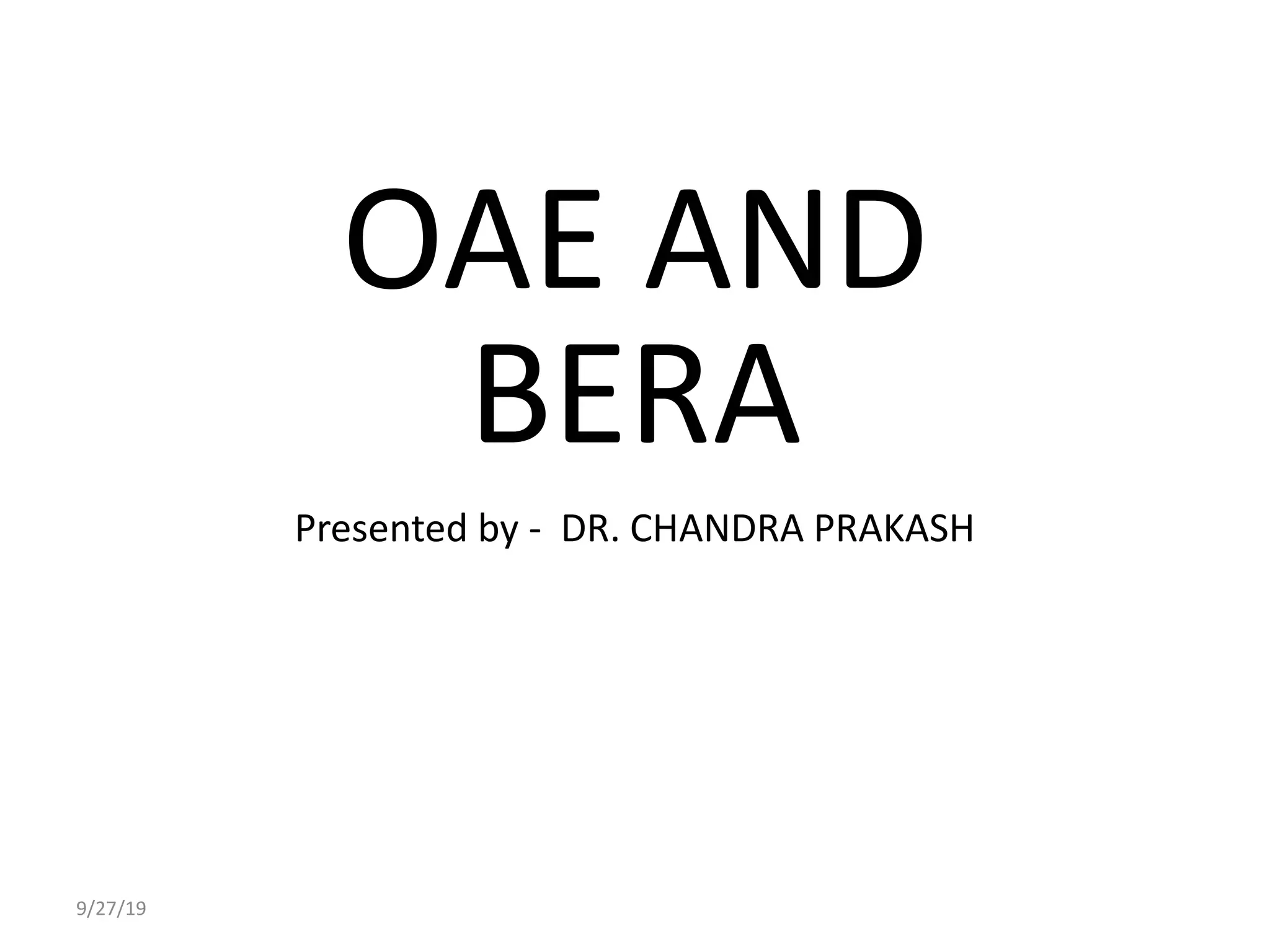 AudiOLOGY class for UG students for theory | PPT