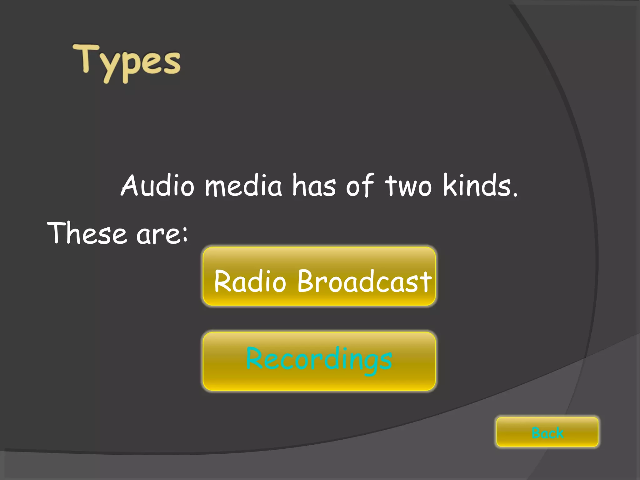 Audio media | PPT