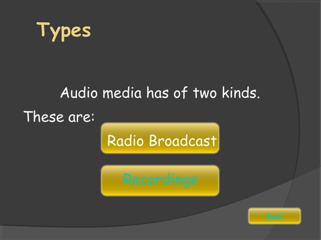 Audio media | PPT