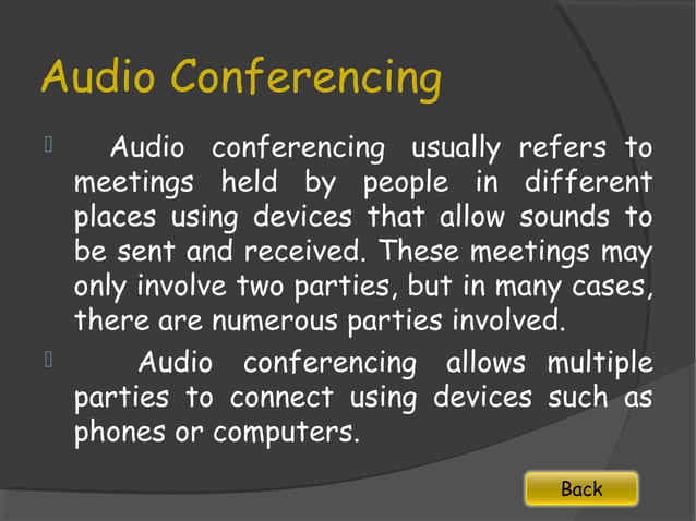 Audio media | PPT