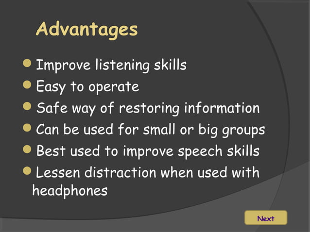Audio media | PPT
