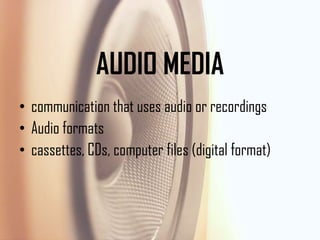 Audio media_Edtech101THX | PPTX