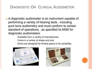 Audiometer | PPTX