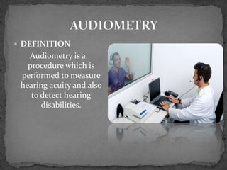 Audiometry | PPTX