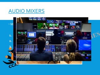 Sound Engineering- Audio mixers and DAW system | PPTX