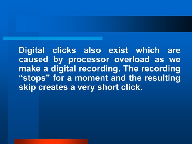 Audio noise reduction techniques | PPTX