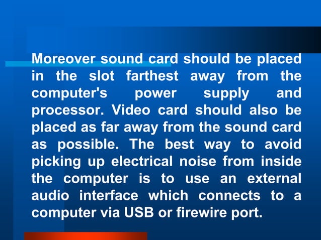 Audio noise reduction techniques | PPTX