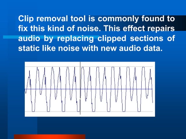 Audio noise reduction techniques | PPTX