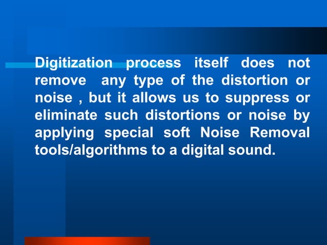 Audio noise reduction techniques | PPTX