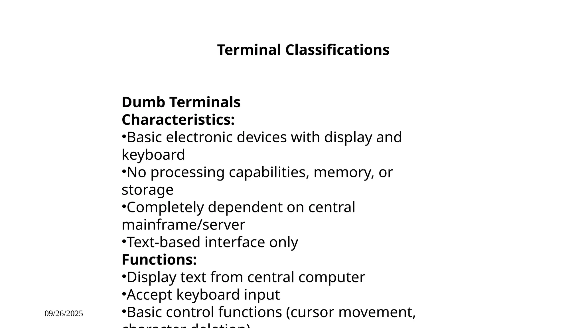 AudioOutput,Projectors & Terminals 1.pptx